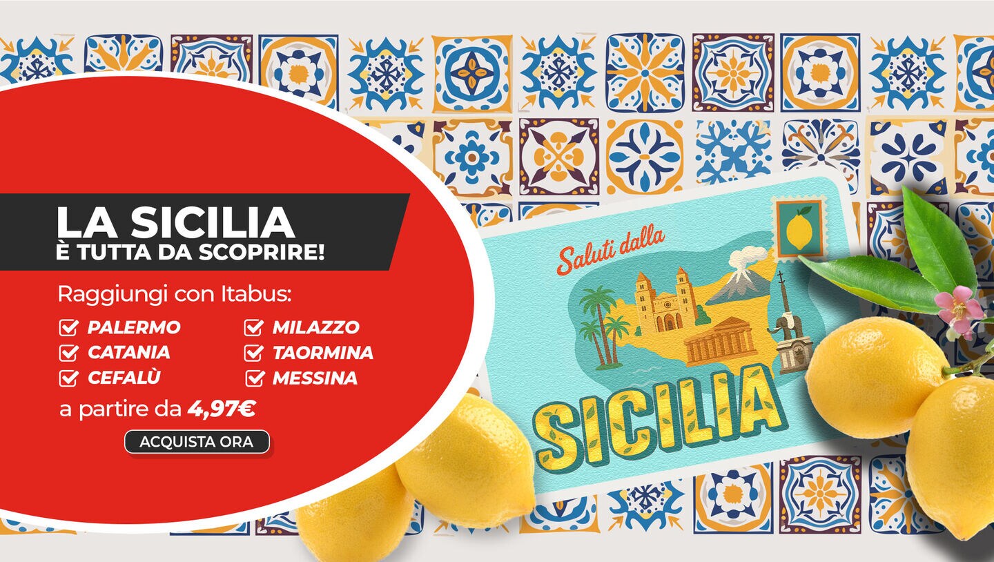 Itabus | Viaggia in autobus | Offerte e Biglietti da 1,59€