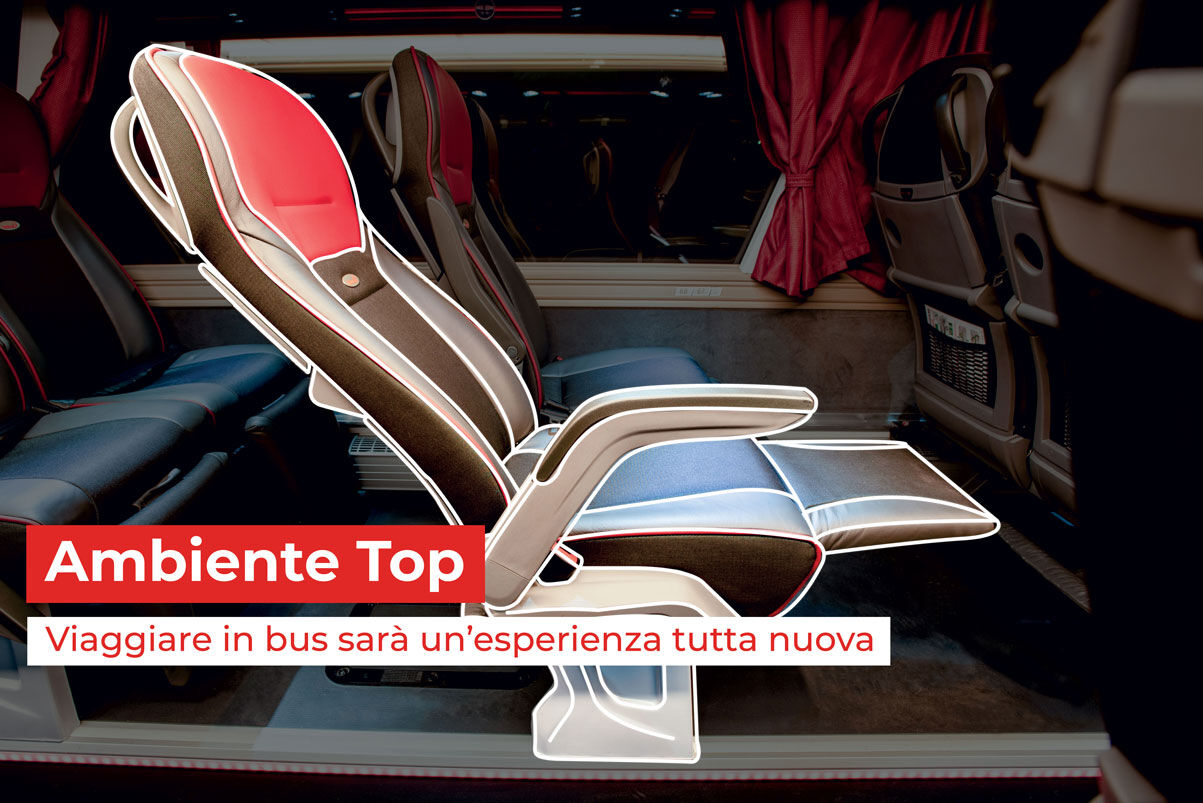 Selezione del Posto | Ambienti di Viaggio Itabus | Interni Pullman