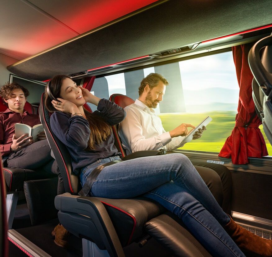 Scopri tutti i comfort dei viaggi Itabus