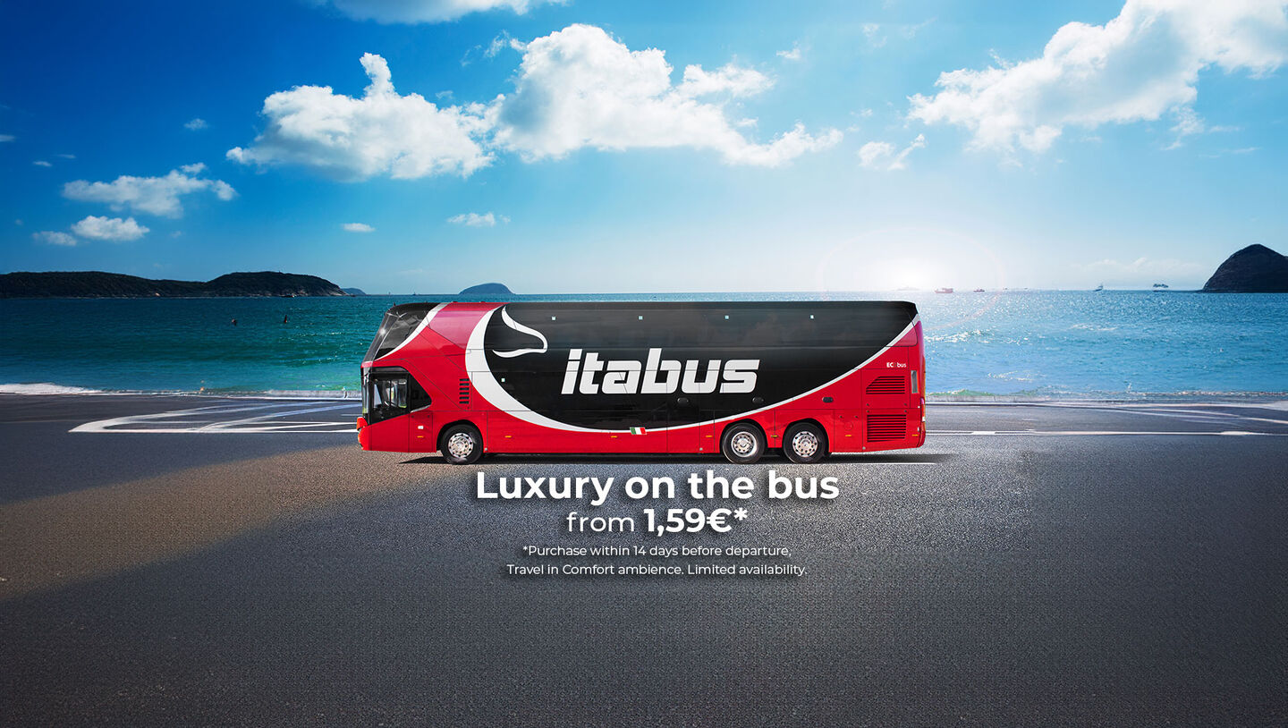 Travel by bus in Italy | Offers and Tickets from €1.59