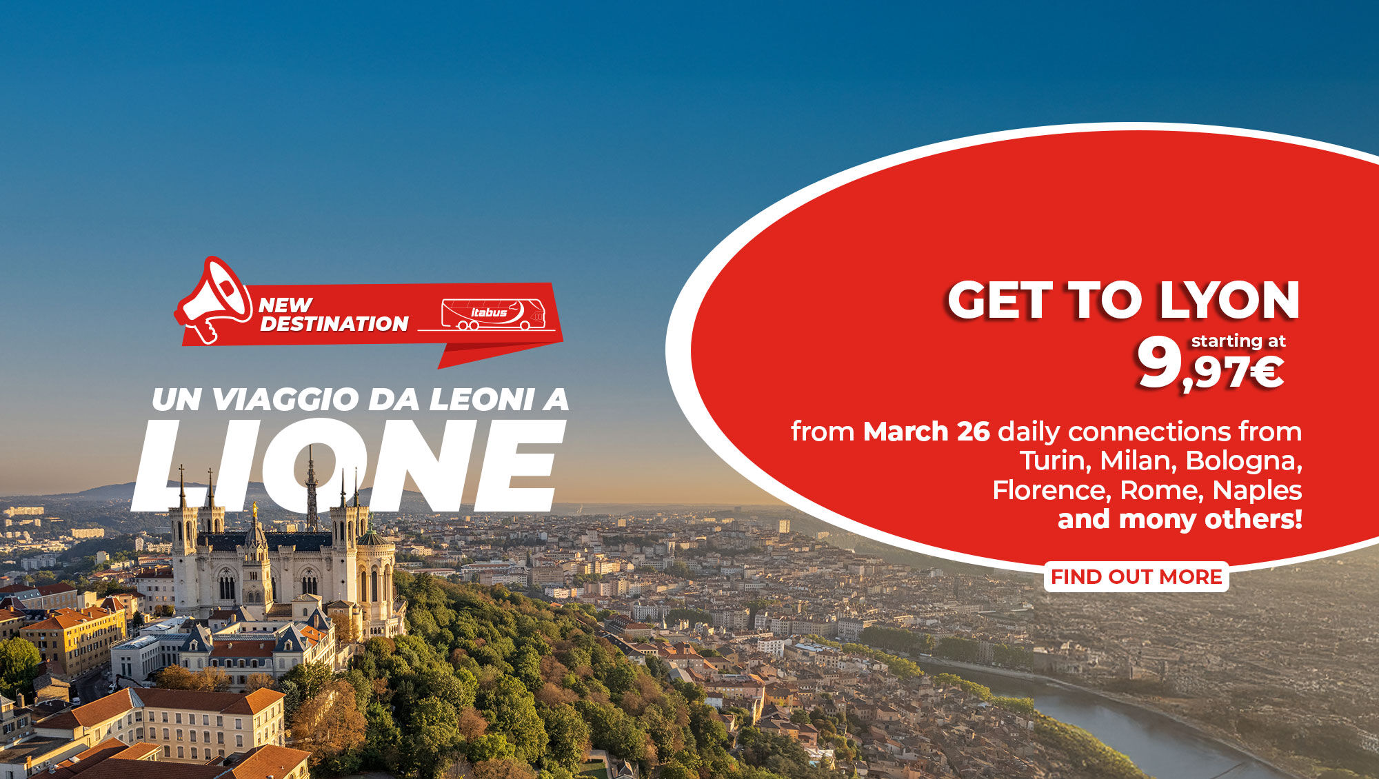 Itabus | Travel by bus | Offers and Tickets from €1.59