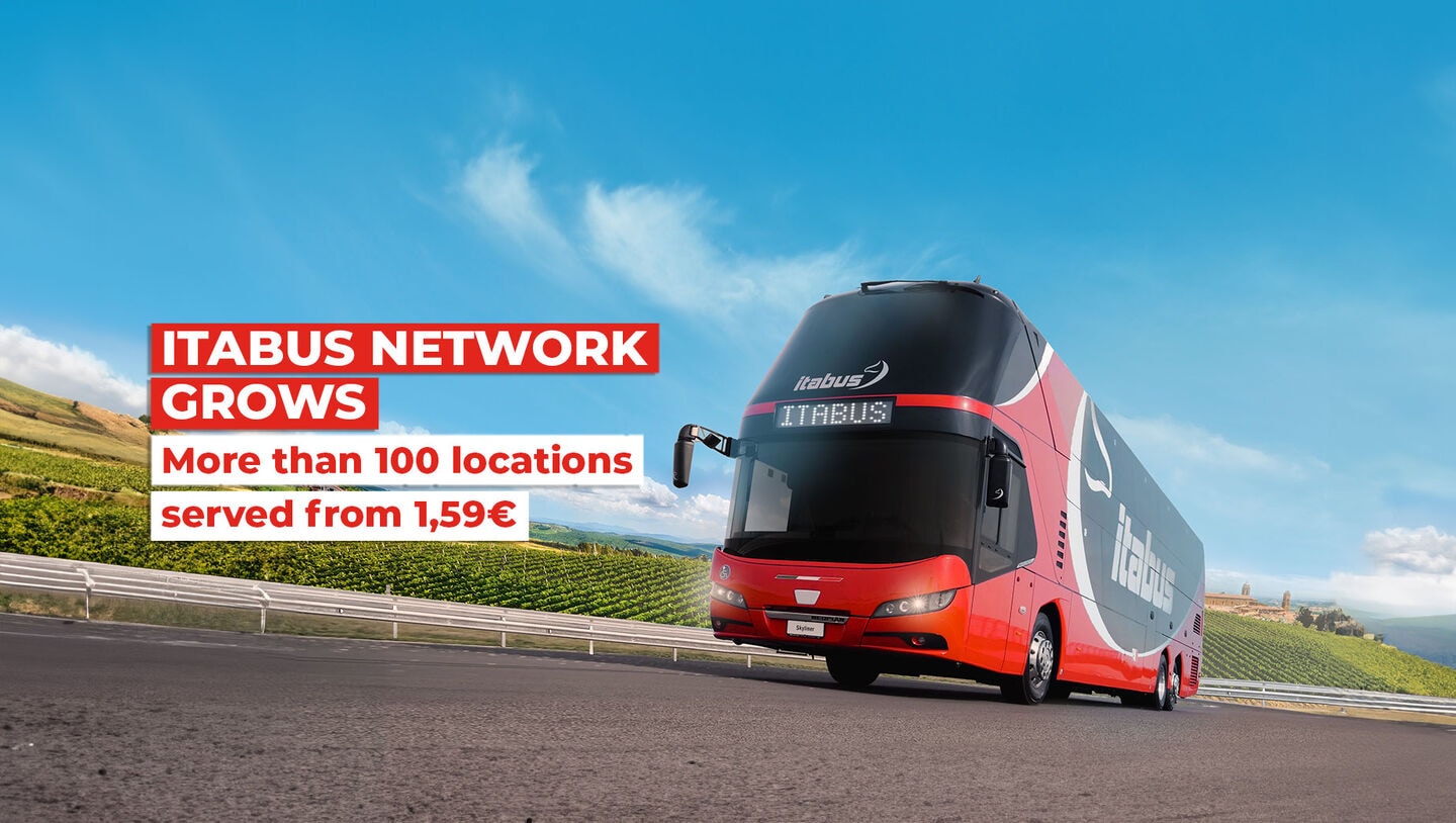 Itabus | Travel by bus | Offers and Tickets from €1.59